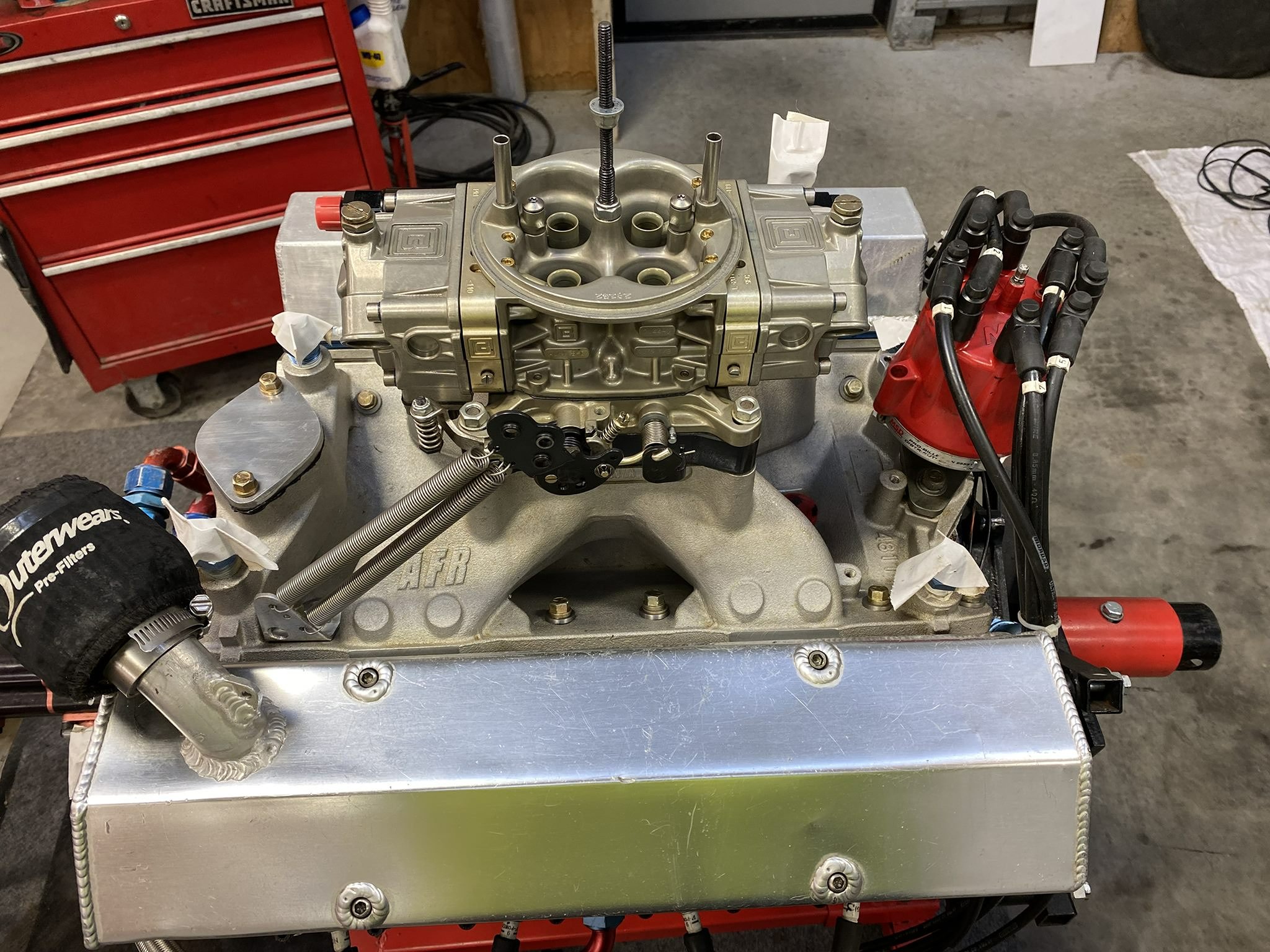 421 Chev - Methanol Race Engine